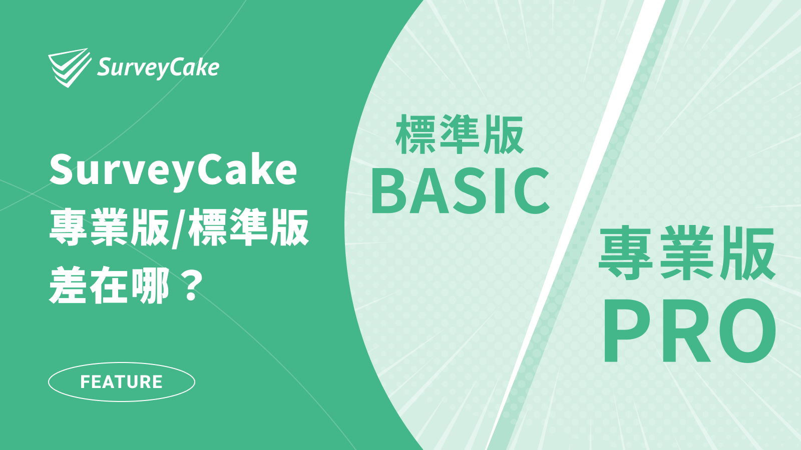 SurveyCake 專業版和標準版差在哪？ - SurveyCake 部落格